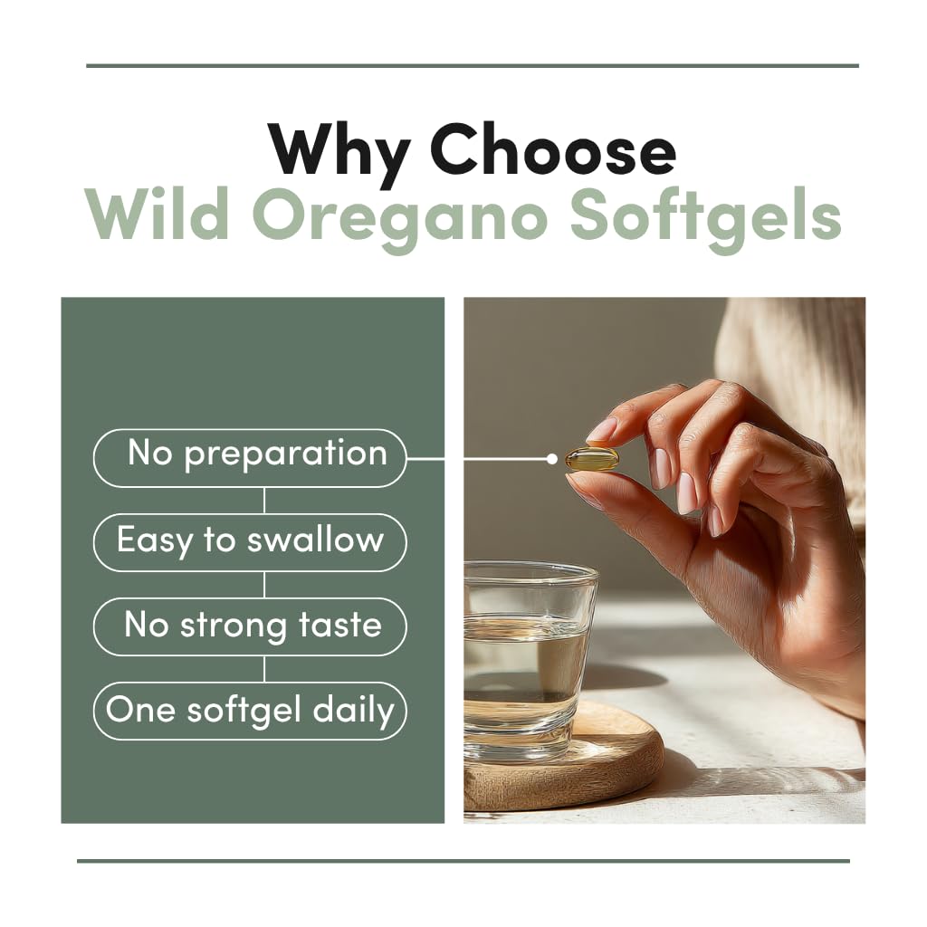 Greek origin oregano for natural support
