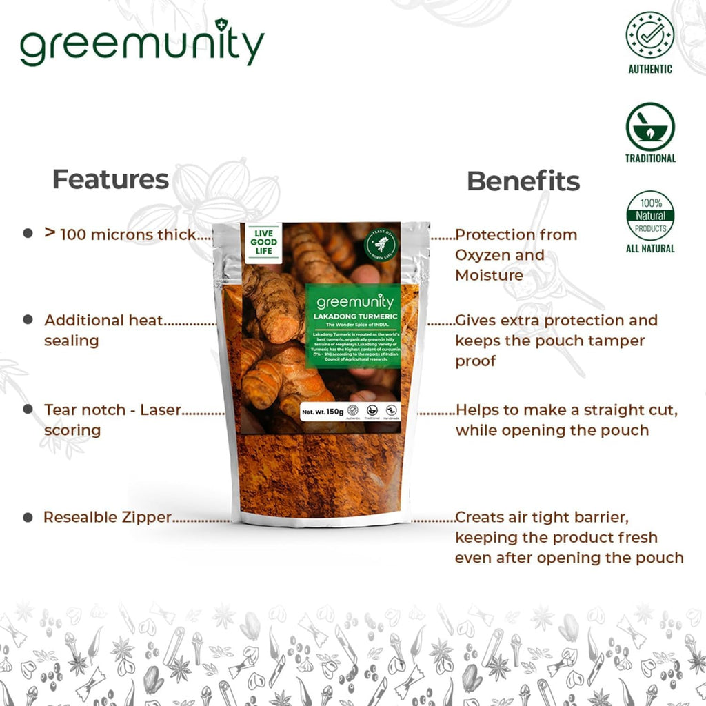 GREEMUNITY turmeric powder for vibrant recipes