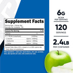 Green apple BCAA powder for workouts