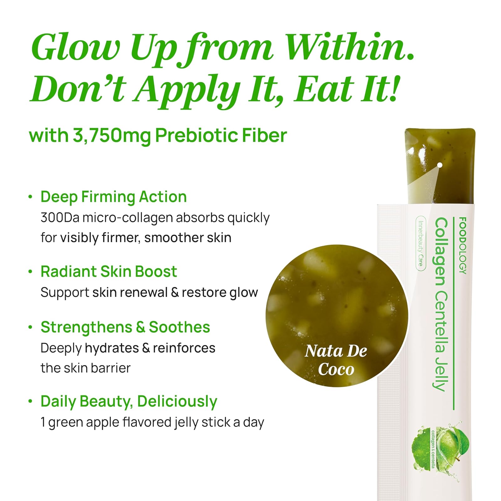 green apple collagen peptides supplement
