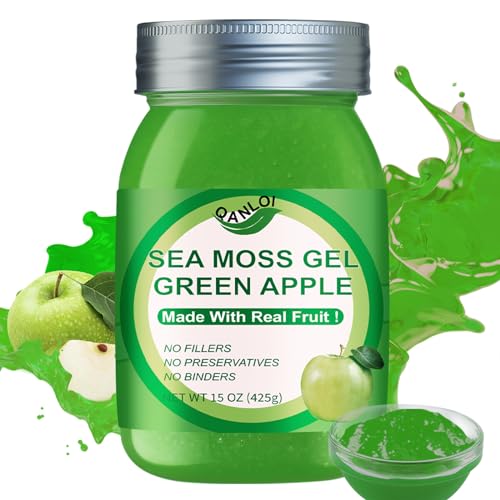 green apple flavored sea moss