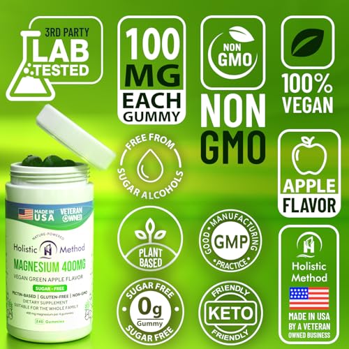 green apple flavour magnesium supplement