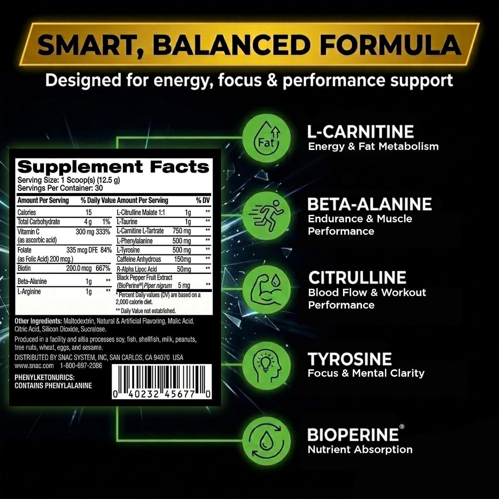 green apple pre-workout for endurance