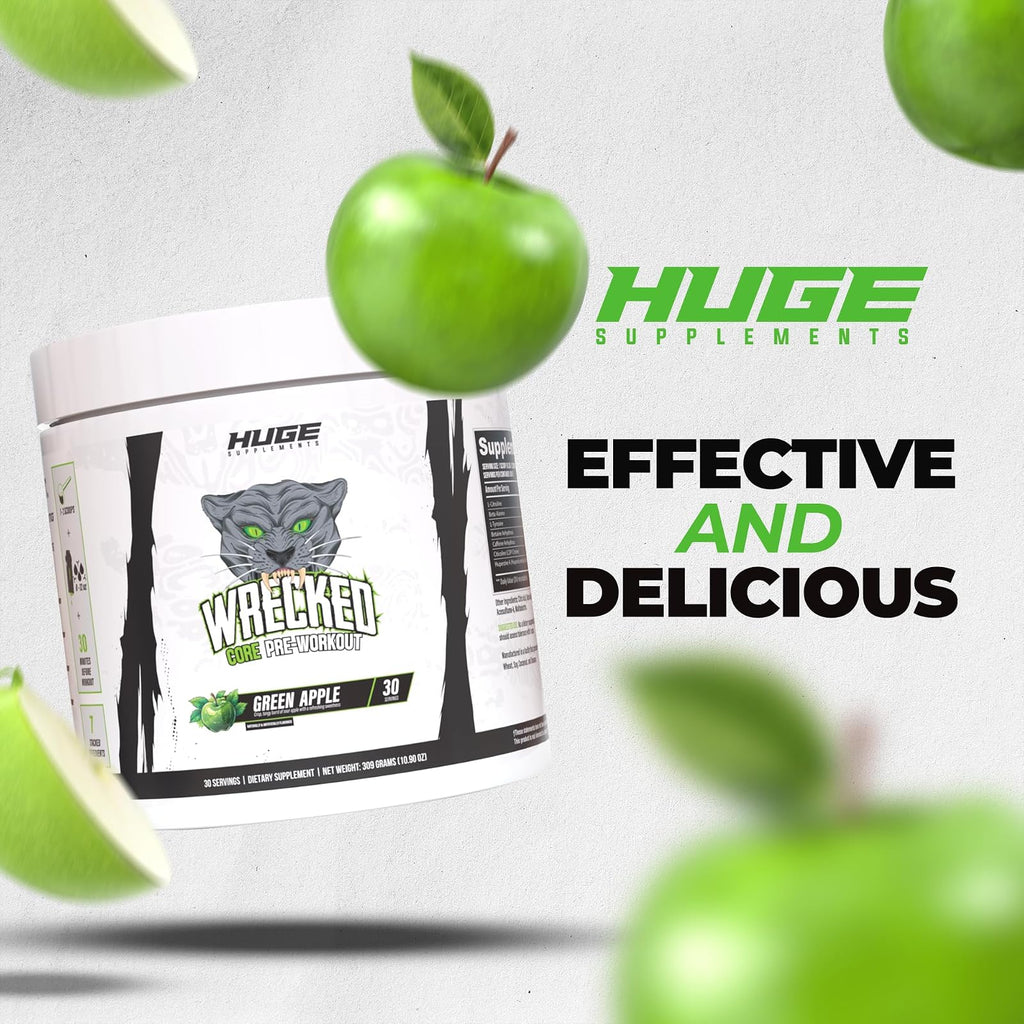 green apple pre-workout for intense training