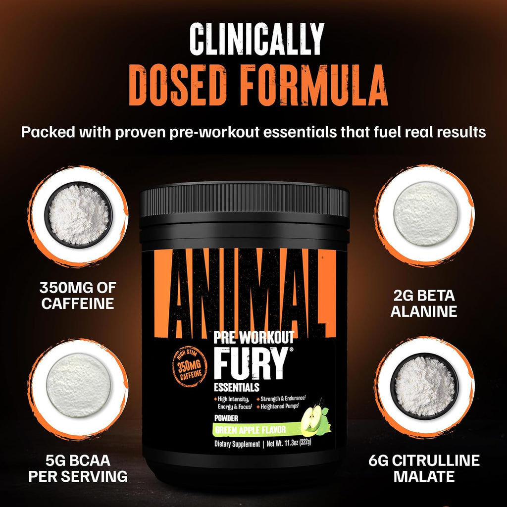 green apple pre-workout powder benefits