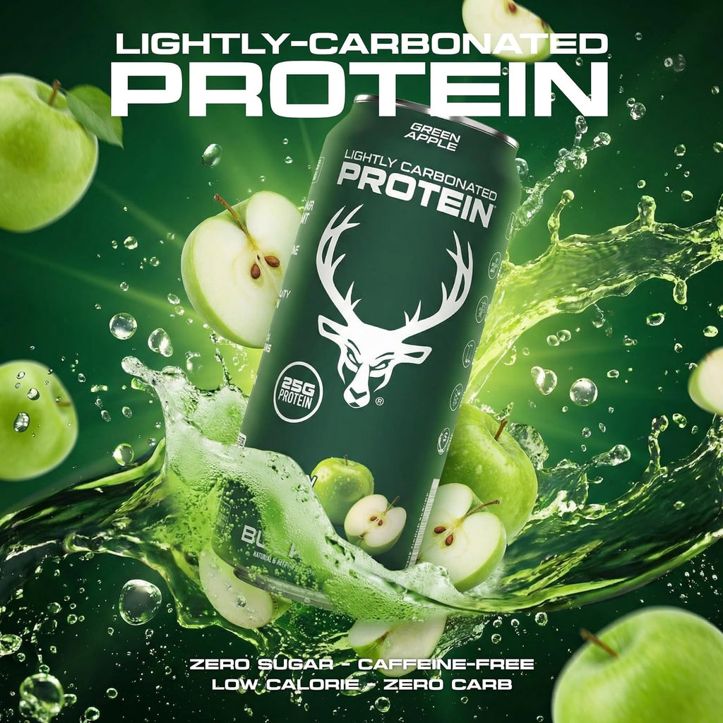 Green apple protein drink