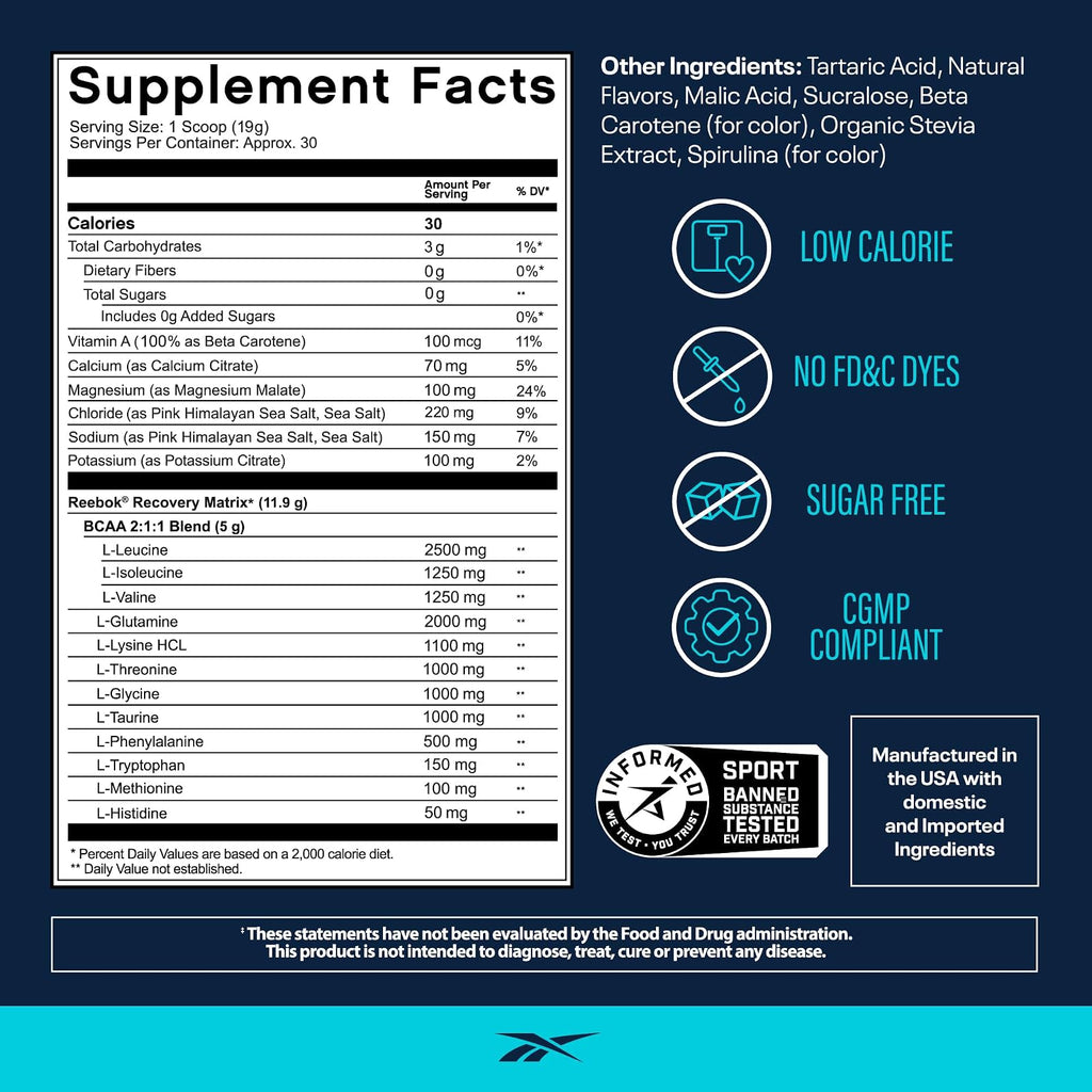 Green apple punch amino acid supplement