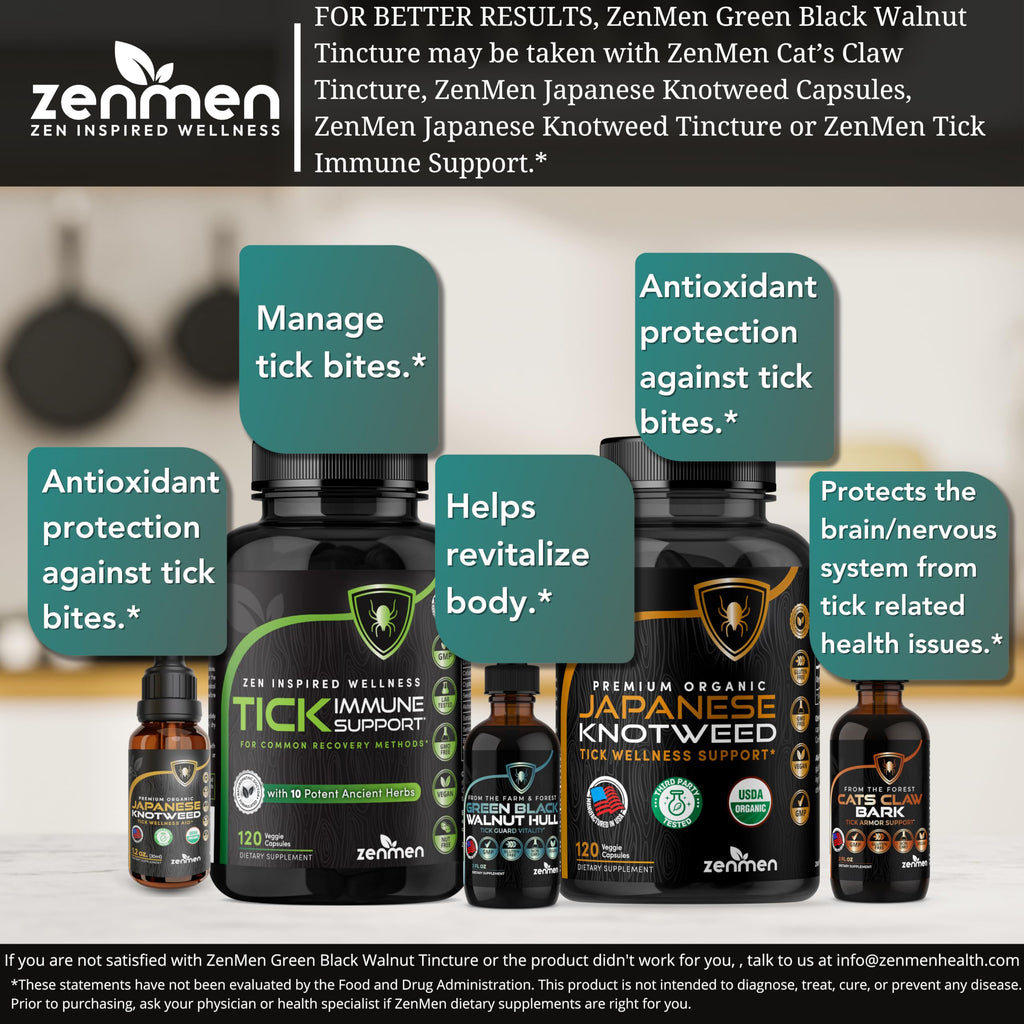 green black walnut immune booster