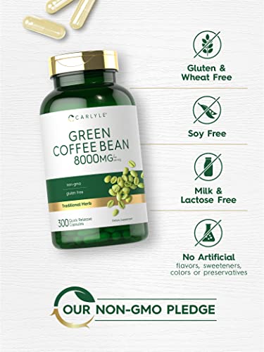 Green coffee bean extract for metabolism