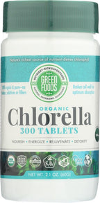 Green Foods chlorella multivitamins for energy