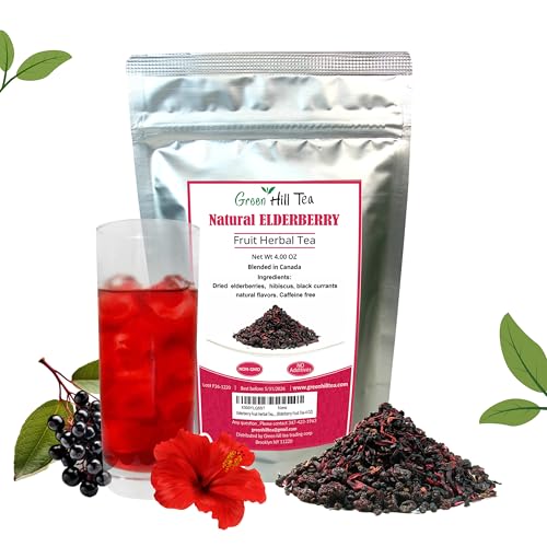 Green Hill Tea elderberry herbal blend