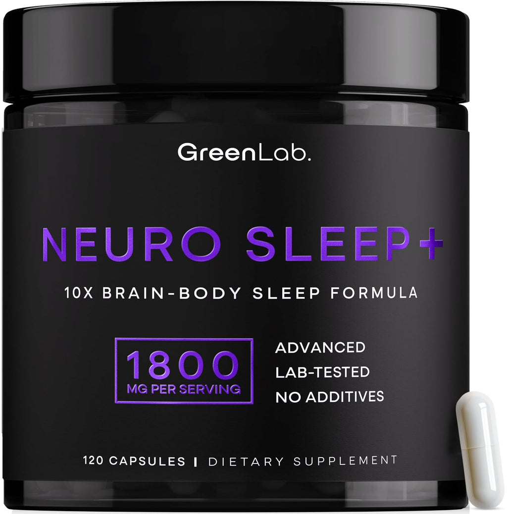 Green Lab Neuro Sleep+ melatonin capsules
