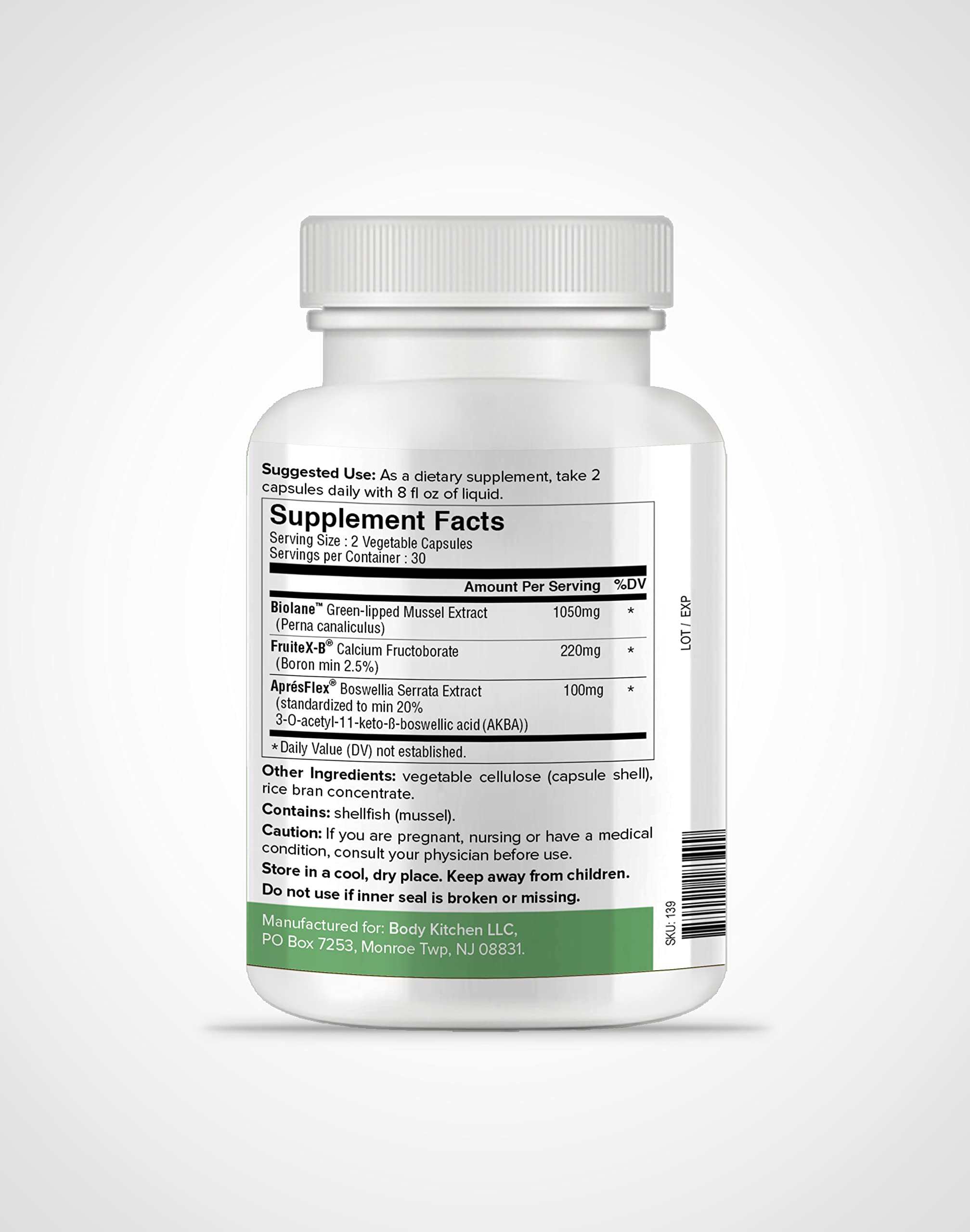 Green-Lipped Mussel extract benefits