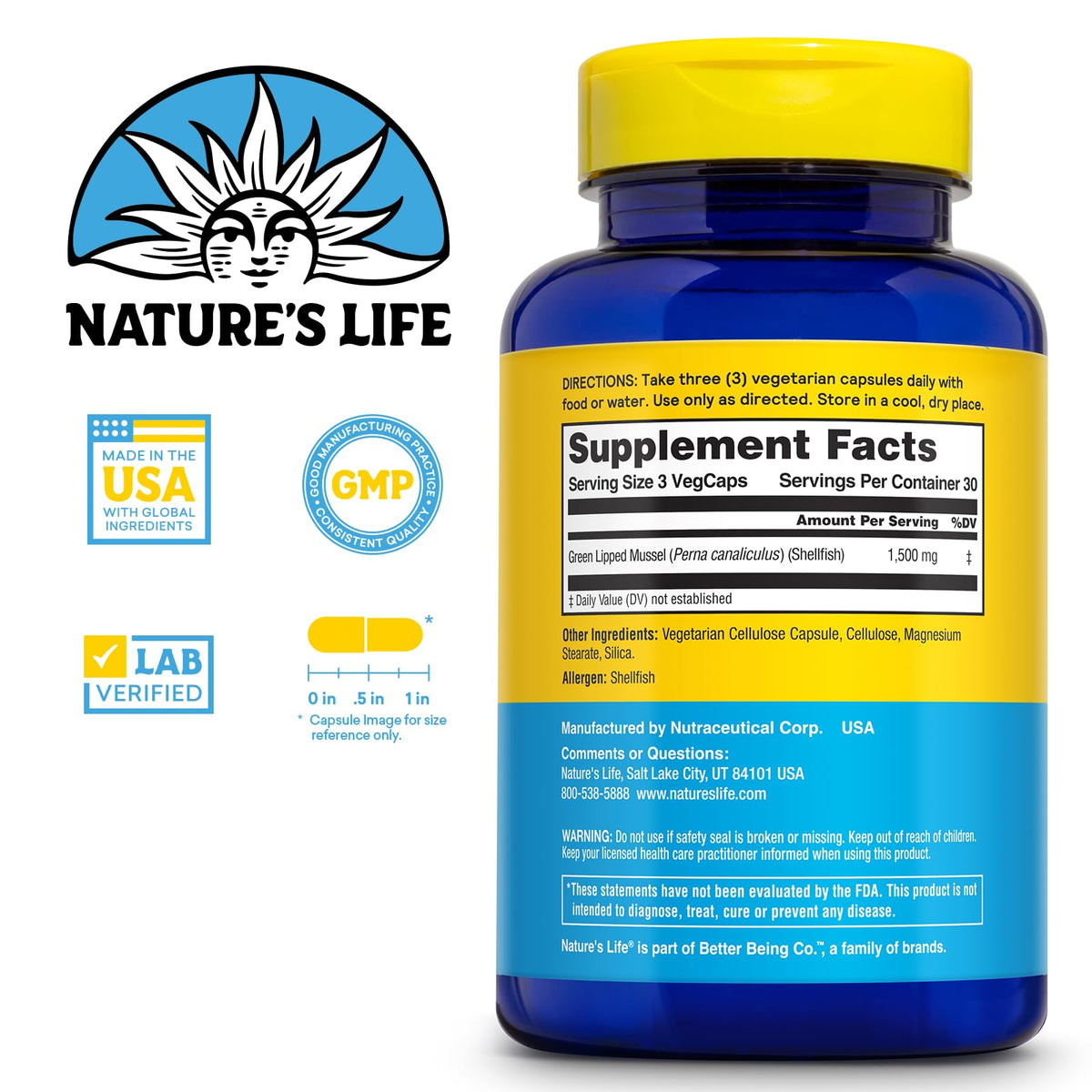 Green Lipped Mussel multivitamin for joint health