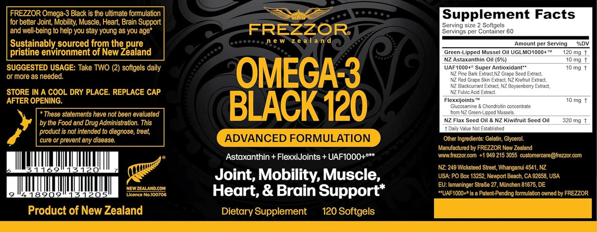 Green lipped mussel oil for inflammation support