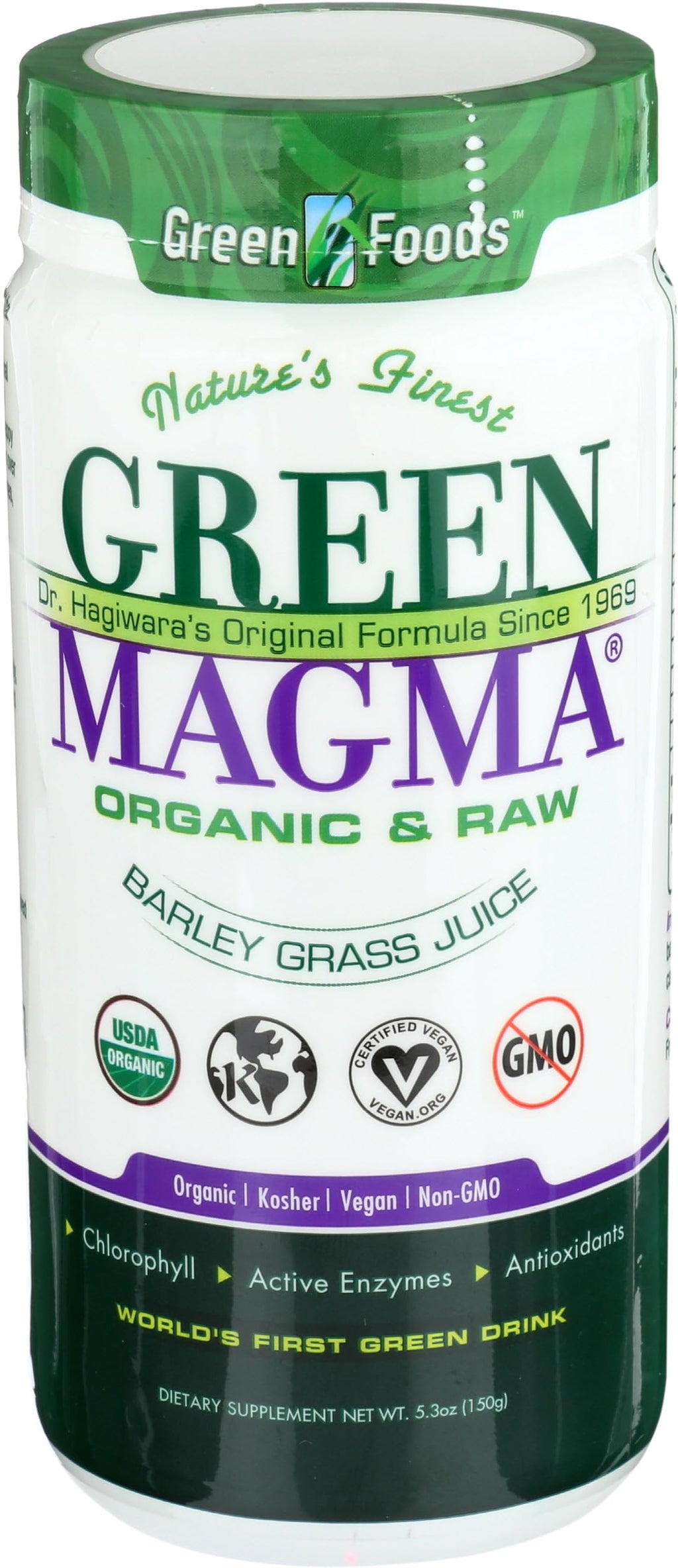 Green Magma blended vitamin supplement