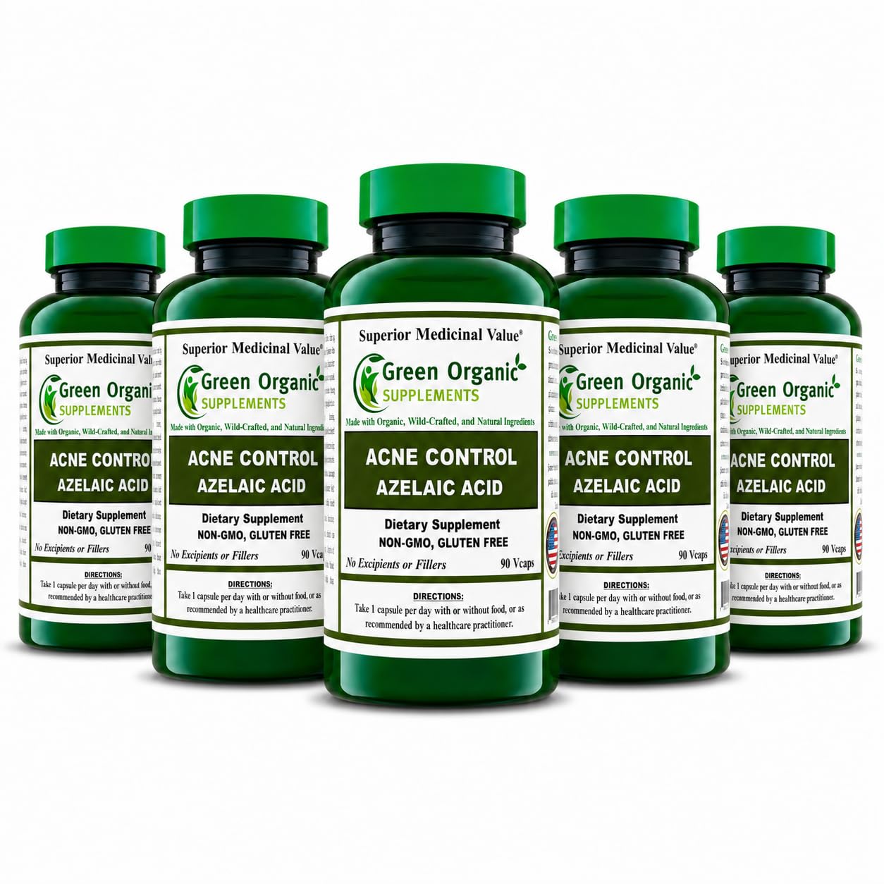 Green Organic Azelaic Acid capsules