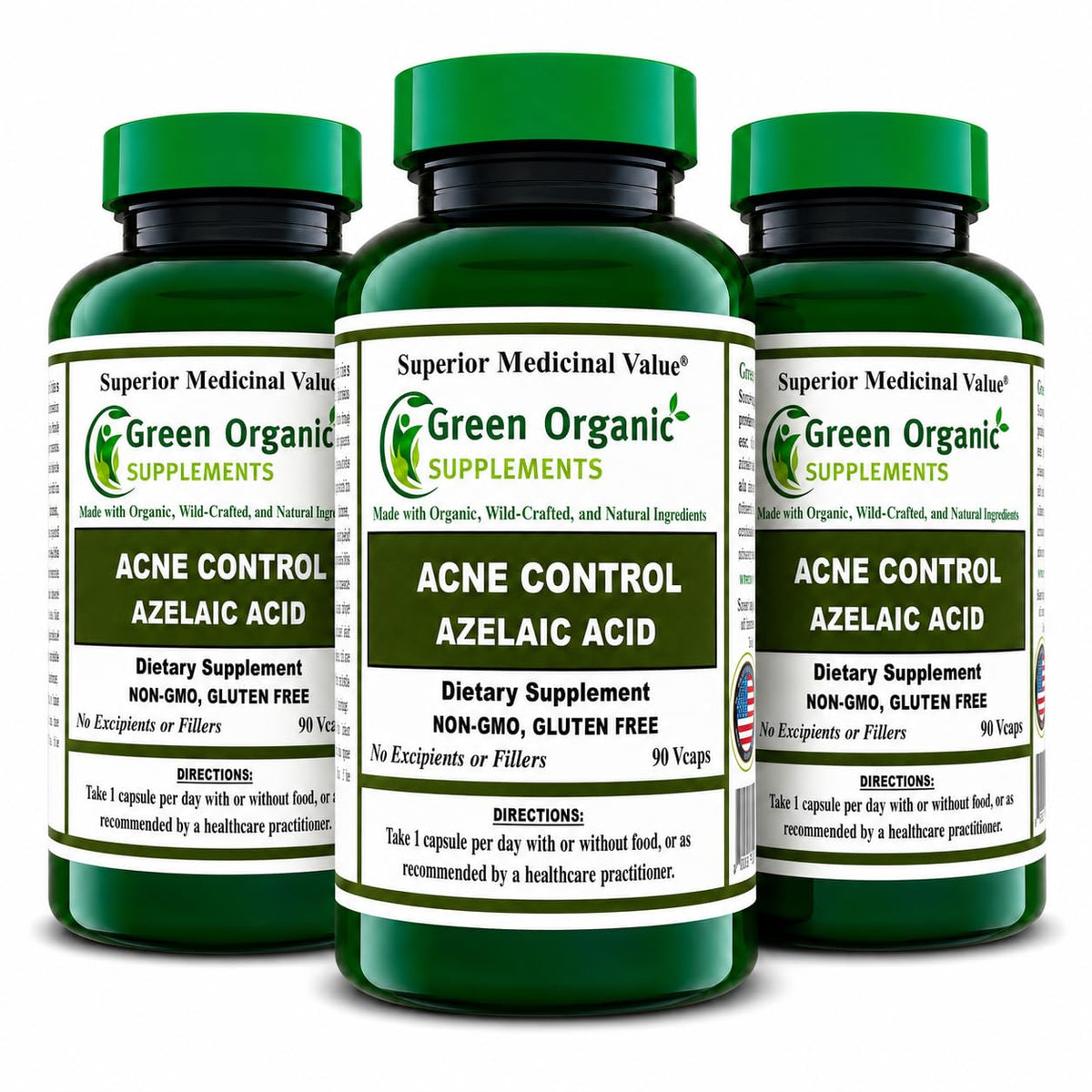 Green Organic Supplements Azelaic Acid capsules