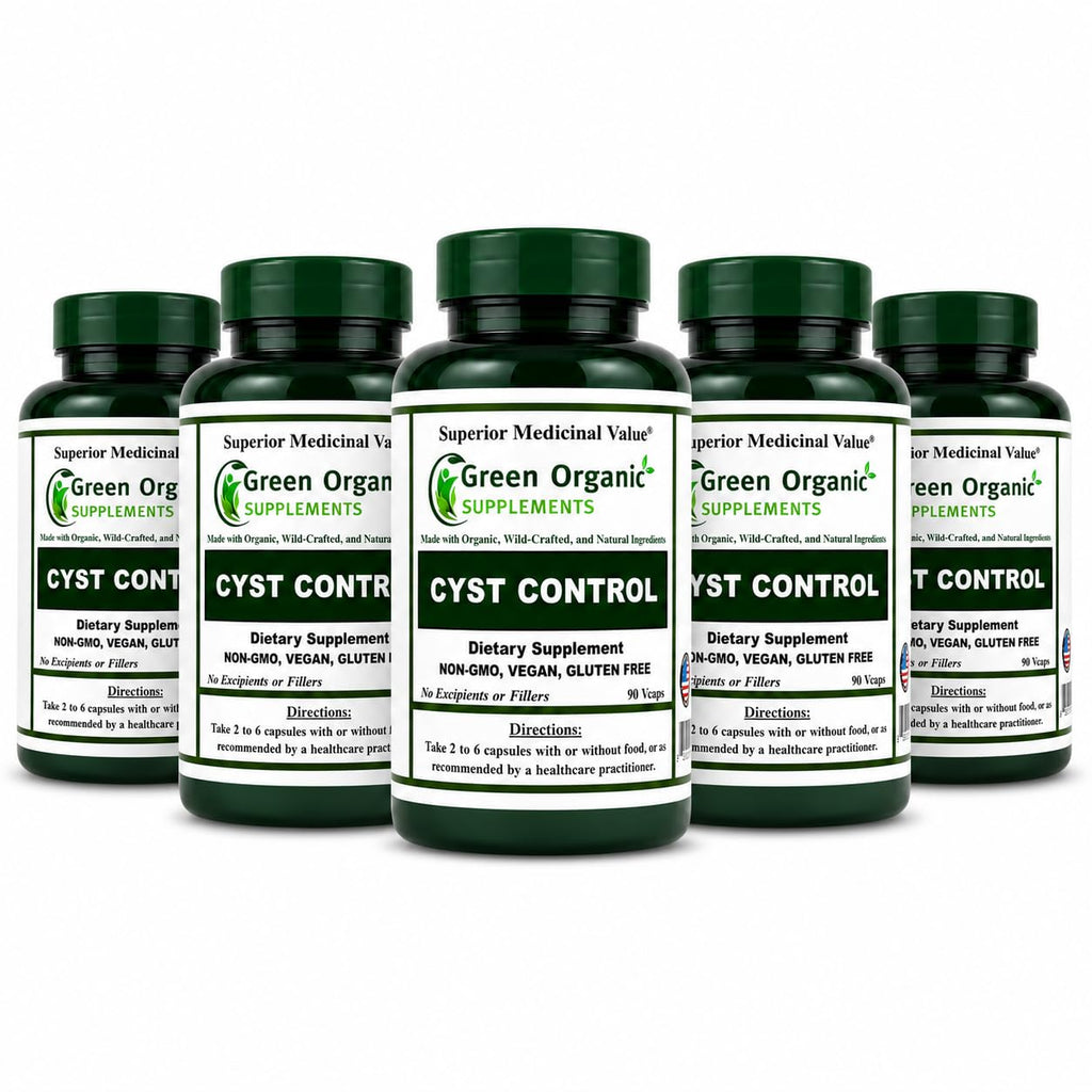 Green Organic Supplements Cyst health benefits