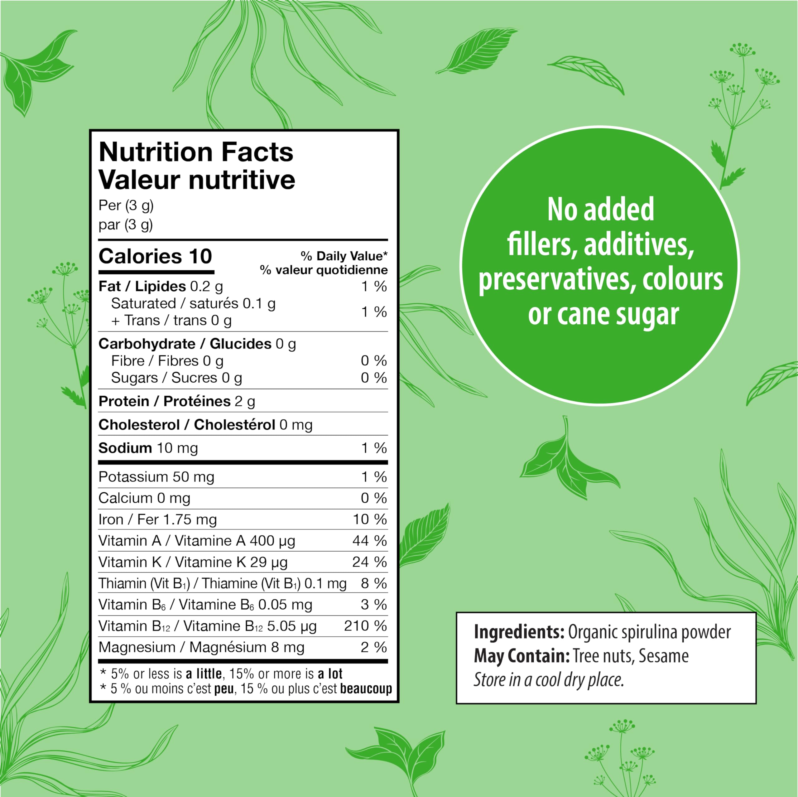 green spirulina for natural detox