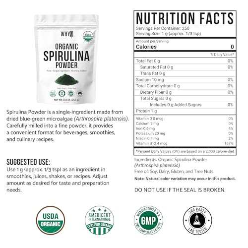 green spirulina powder for recipes