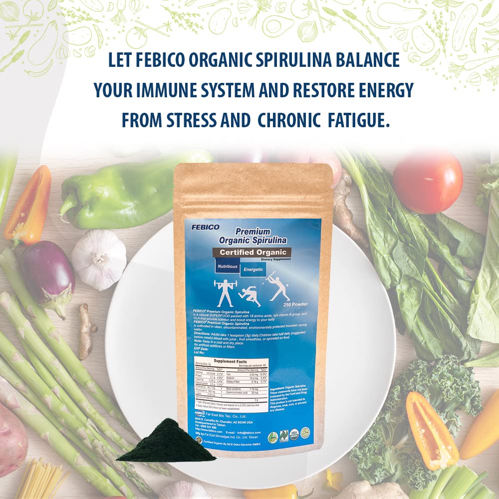 green superfood spirulina nutrition