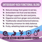 Green tea and ginger herbal infusion