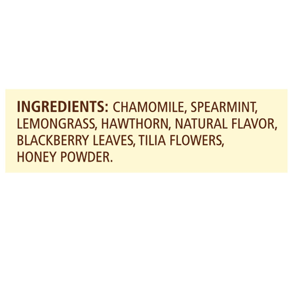 Green tea bags for calming moments
