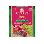 green tea bags with beet extract