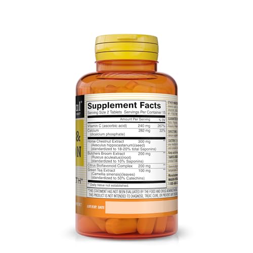 Green tea blended vitamins for leg health