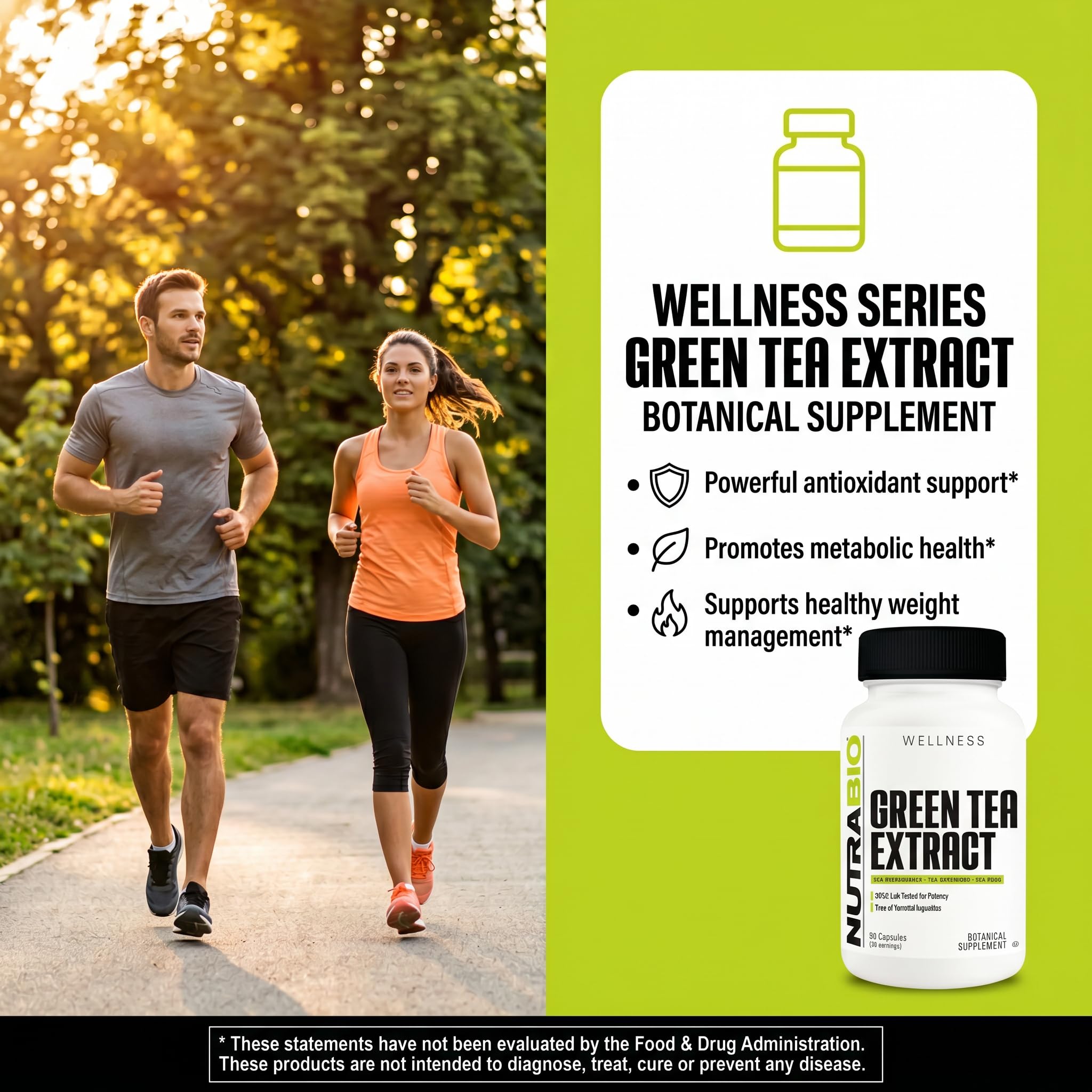 green tea capsules for overall well-being