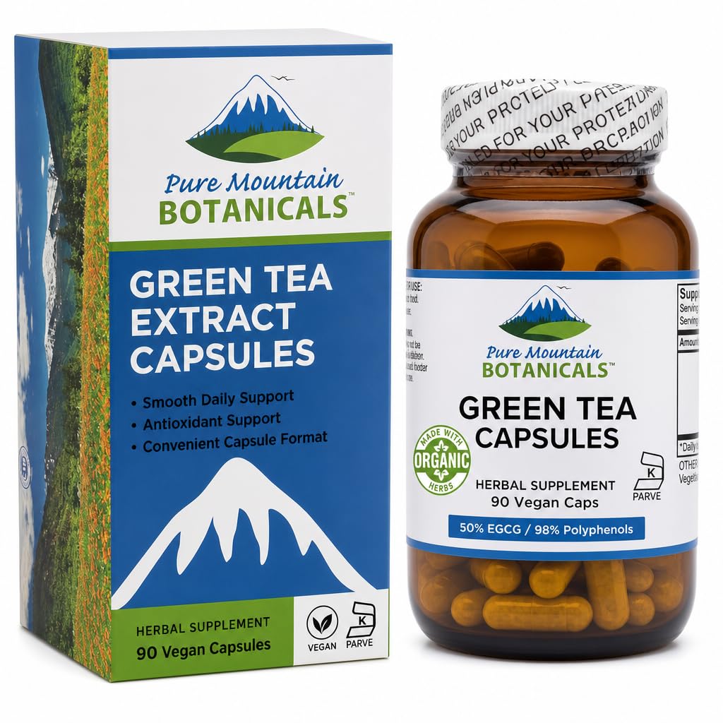 green tea capsules for vitality