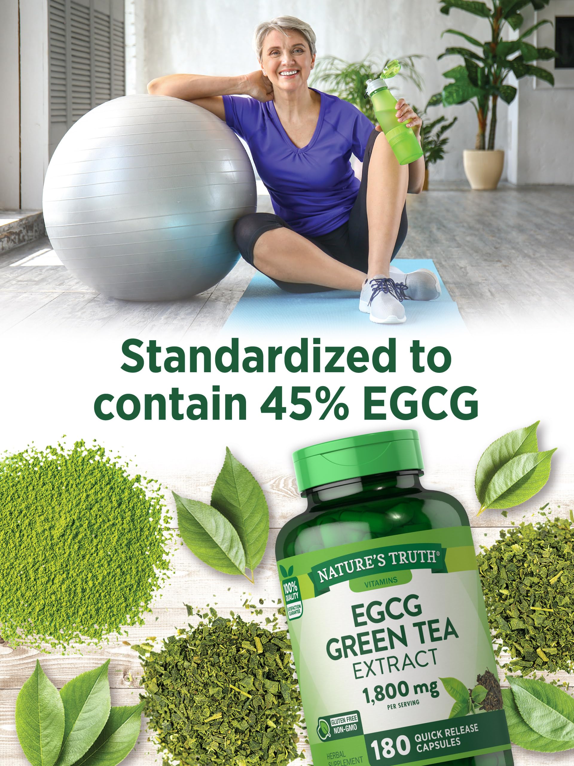 green tea capsules for wellness