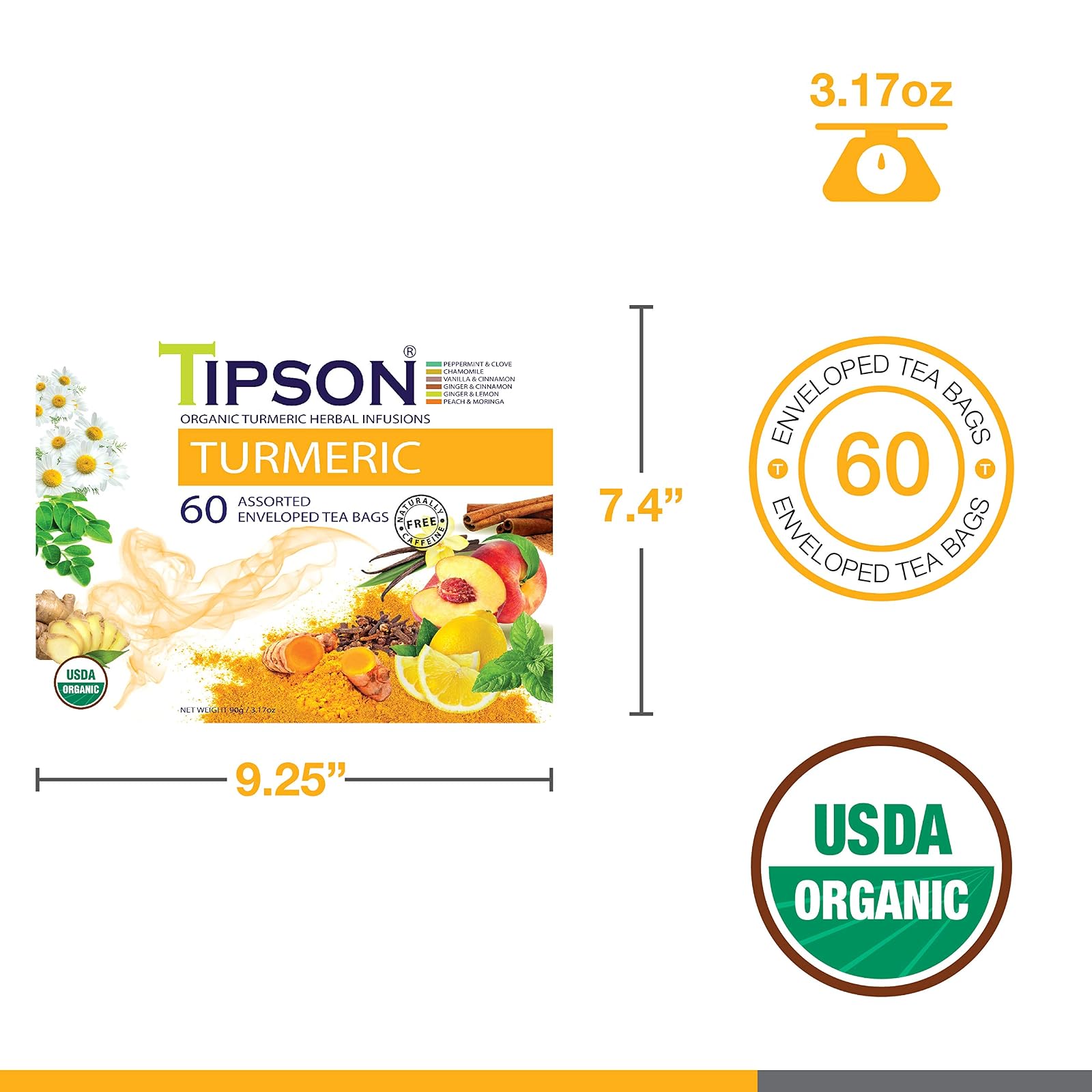 green tea extract and turmeric infusion