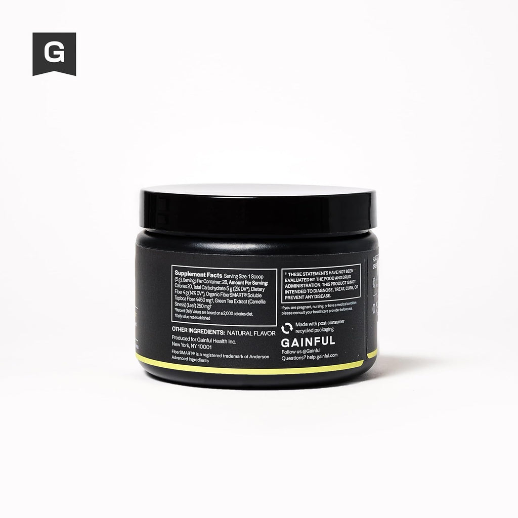 Green tea extract fiber powder