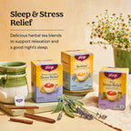 Green tea extract for calming effects