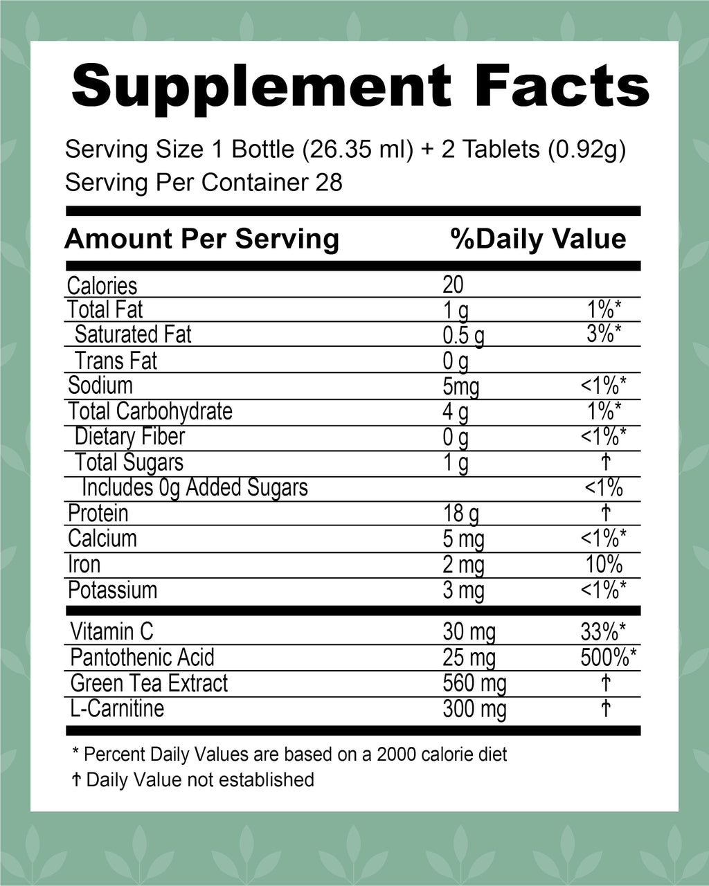 green tea extract for daily wellness