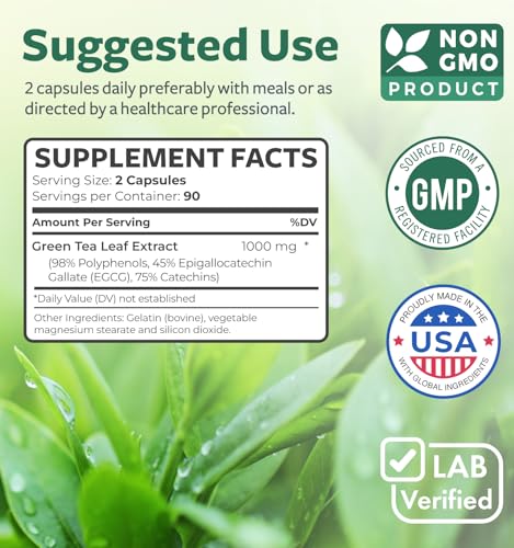 green tea extract for healthy metabolism