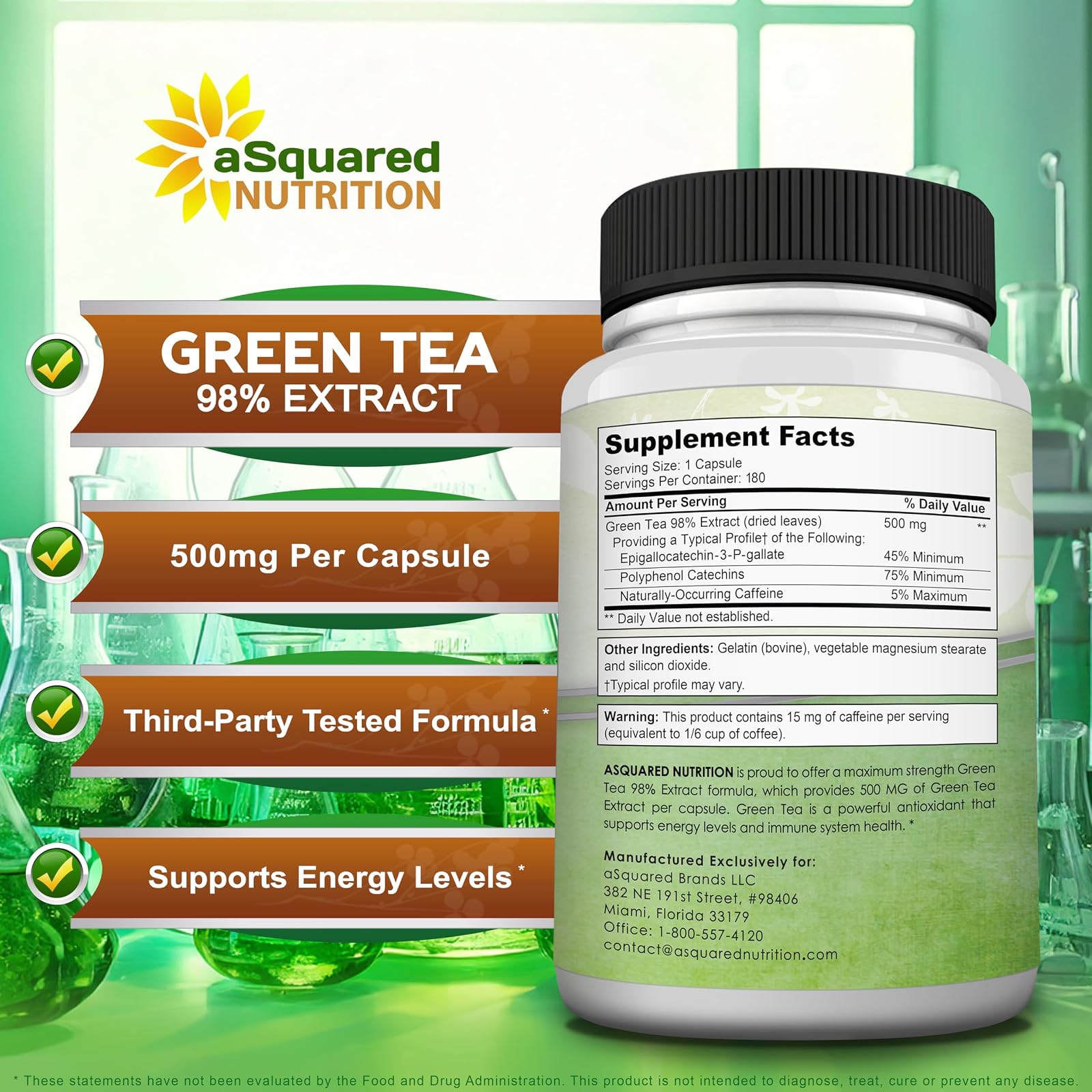 green tea extract for metabolism support