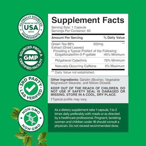 green tea extract for metabolism support