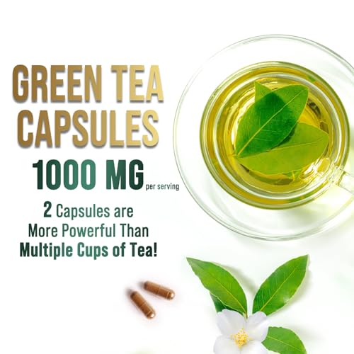 green tea extract herbal wellness product
