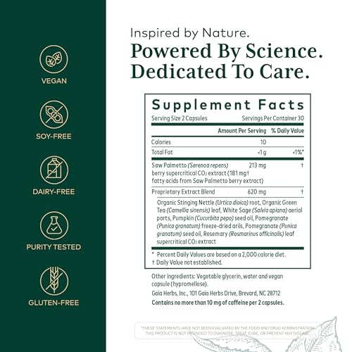 green tea extract in prostate formula
