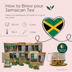 Green tea extract infused herbal tea