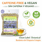 green tea extract infused herbal tea