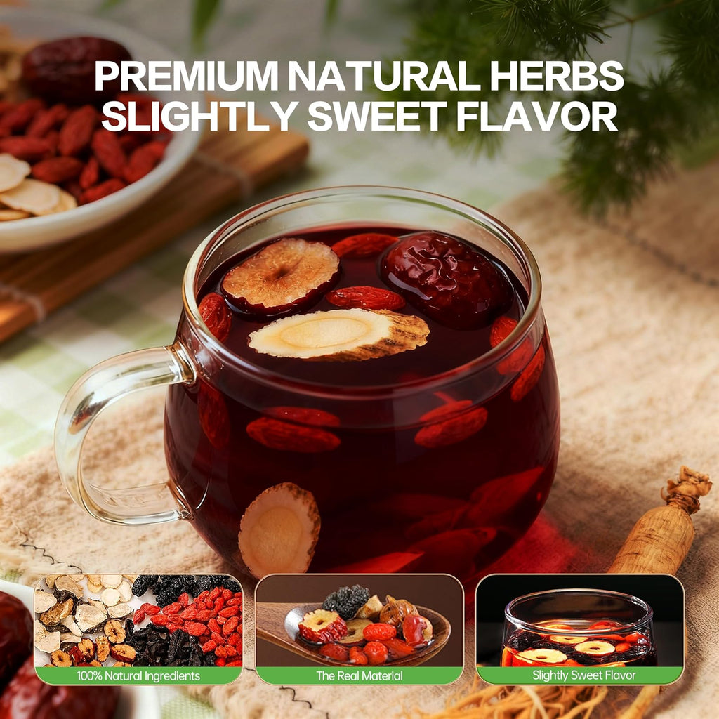 green tea extract infused herbal tea