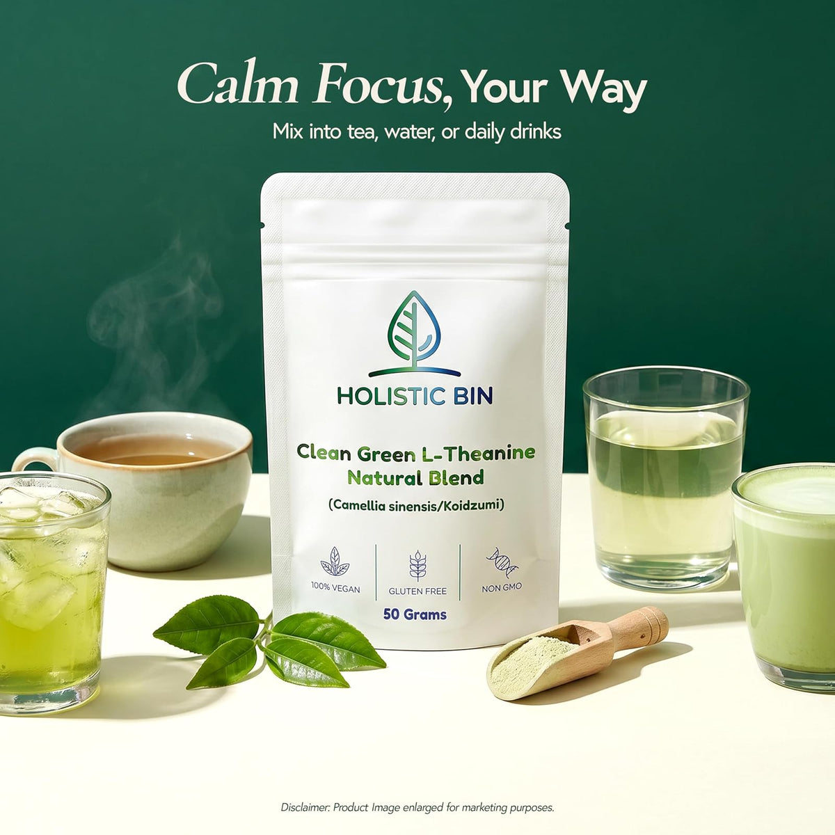 Green tea extract L-Theanine blend benefits