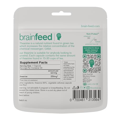 green tea extract L-Theanine capsules