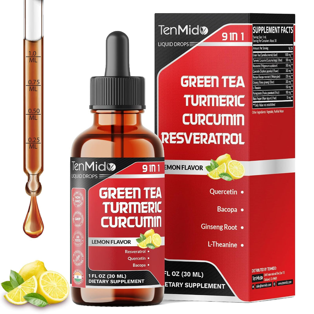 green tea extract liquid drops