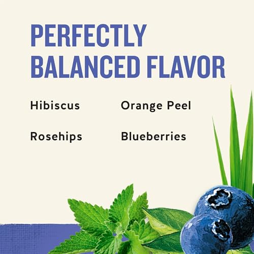 Green tea extract with blueberry