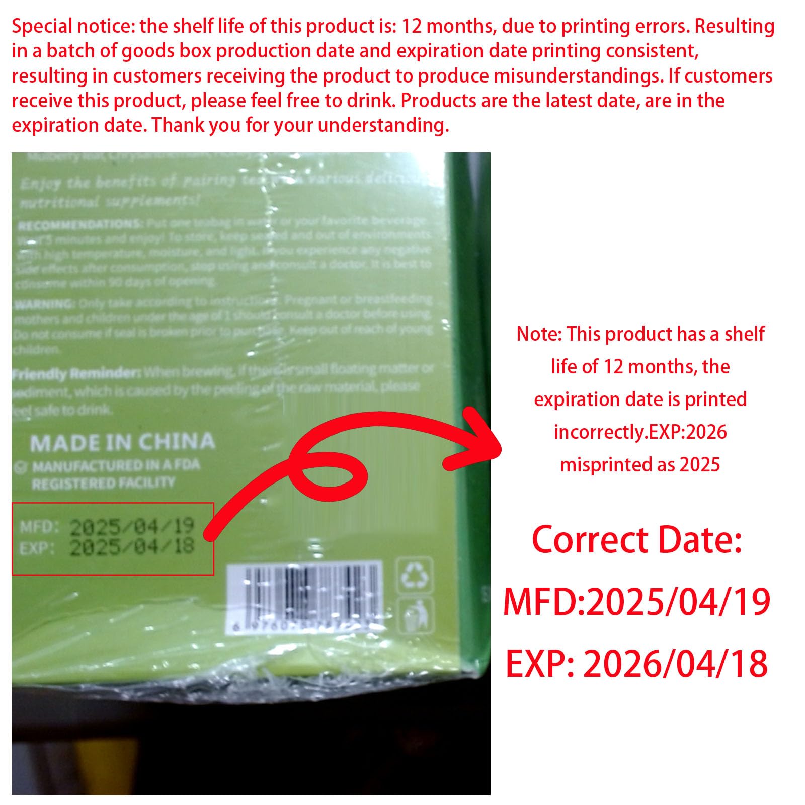 Green tea extract with goji benefits